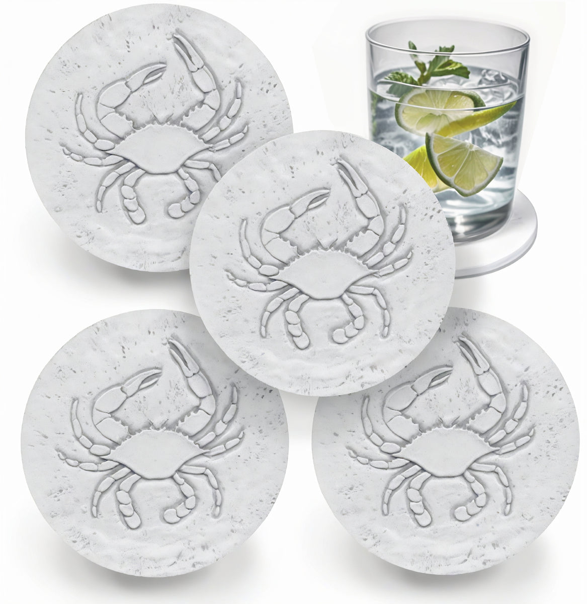 Blue Crab Drink Coasters – McCarter Coasters