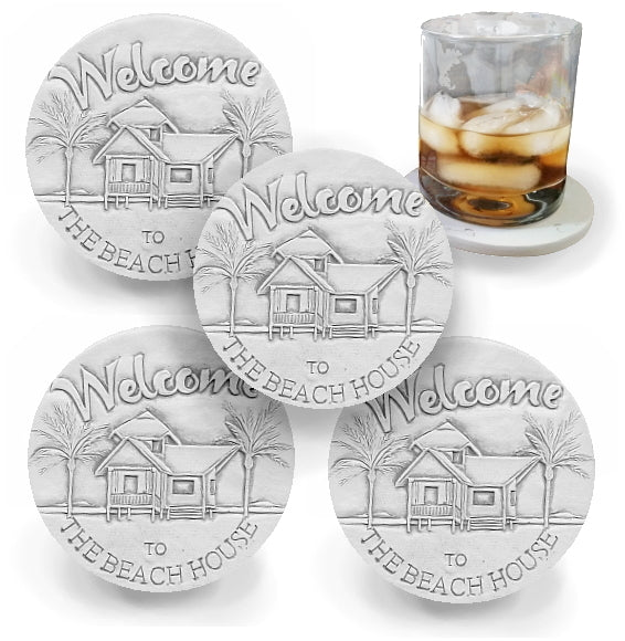 Beach House Drink Coasters – McCarter Coasters